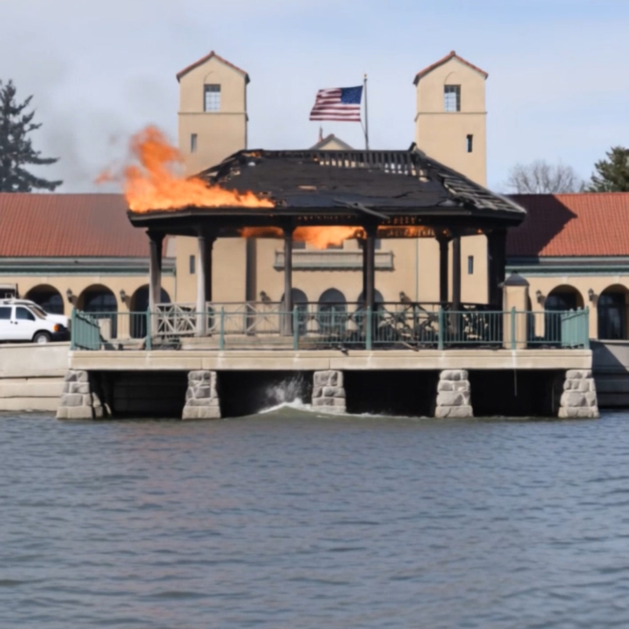 Thursday Fire Destroys Historic City Park Bandstand - IM FROM DENVER